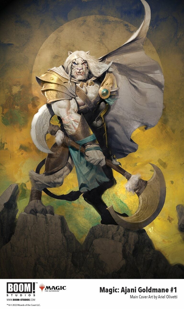 New MTG Comic To Unveil Secrets of Planeswalker Ajani Goldmane's Past