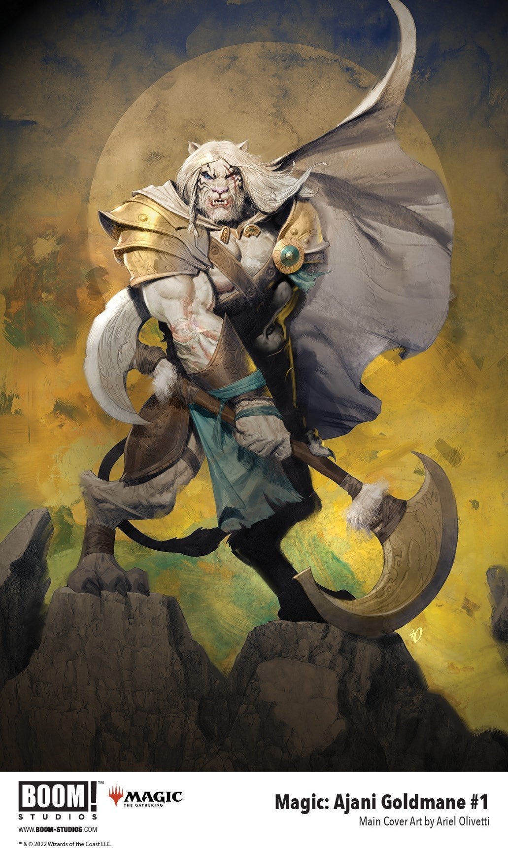 MAGIC: Ajani Goldmane #1 Announcement - BOOM! Studios