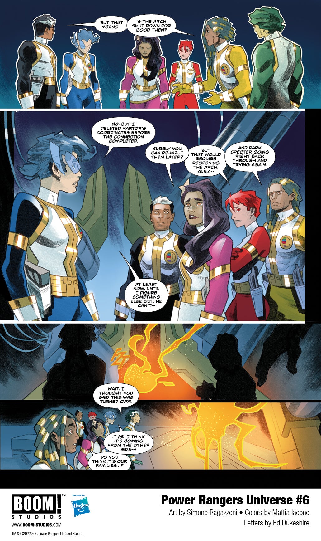 POWER RANGERS UNIVERSE #6 First Look - BOOM! Studios