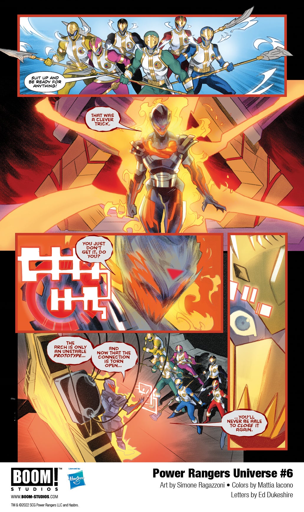 POWER RANGERS UNIVERSE #6 First Look - BOOM! Studios