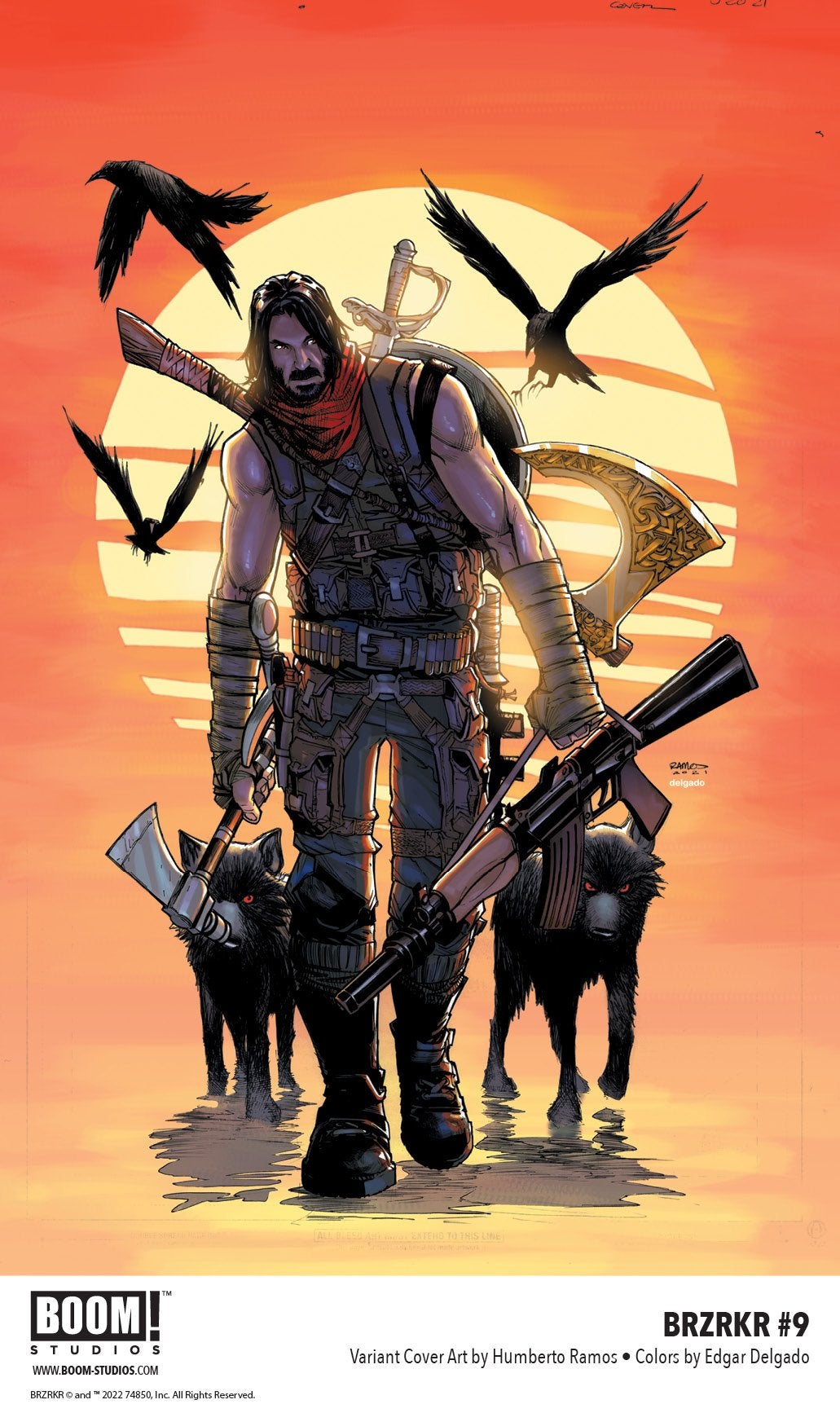 BRZRKR #9 First Look - BOOM! Studios