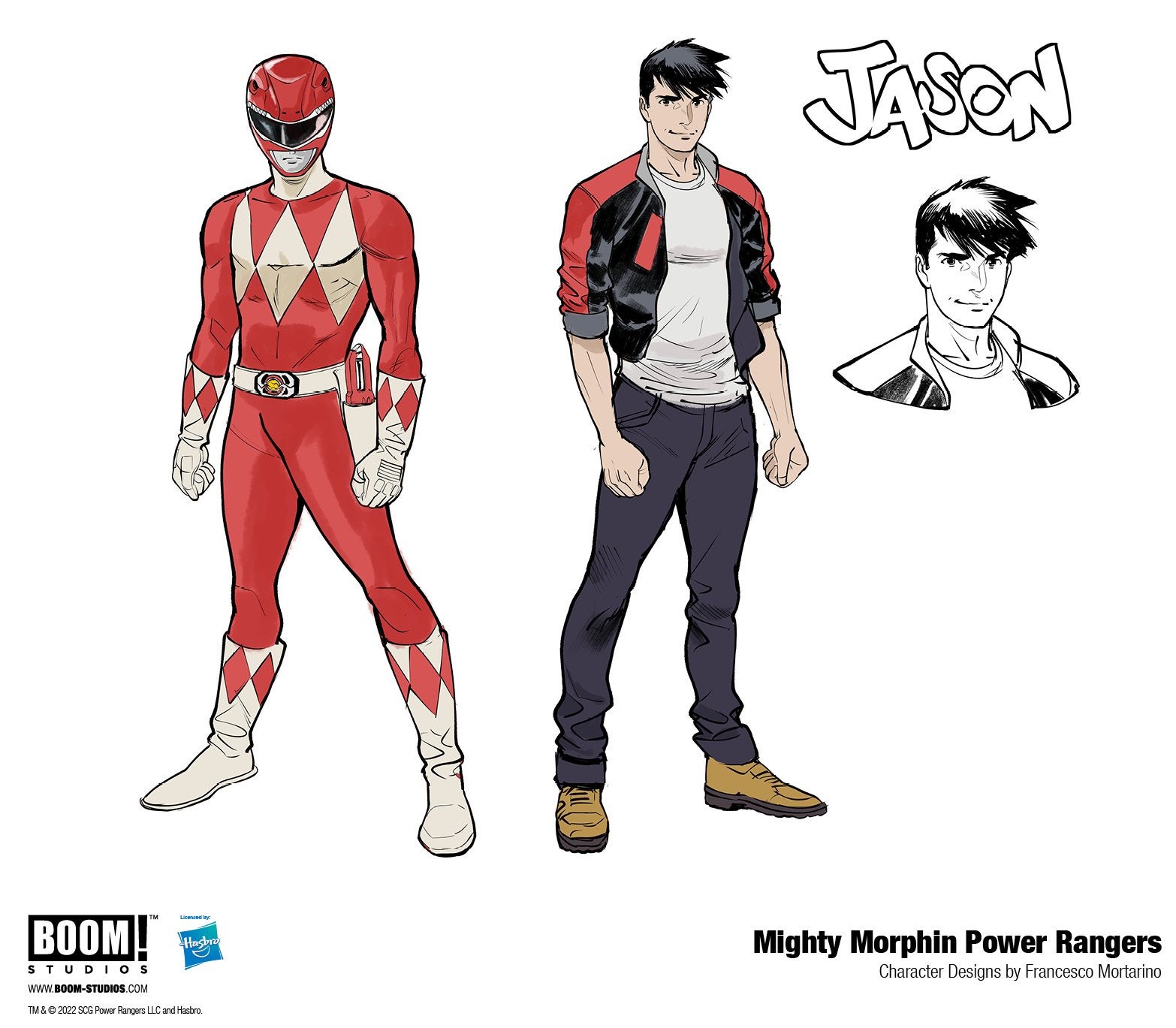 FRANCESCO MORTARINO RETURNS TO MIGHTY MORPHIN POWER RANGERS - BOOM! Studios