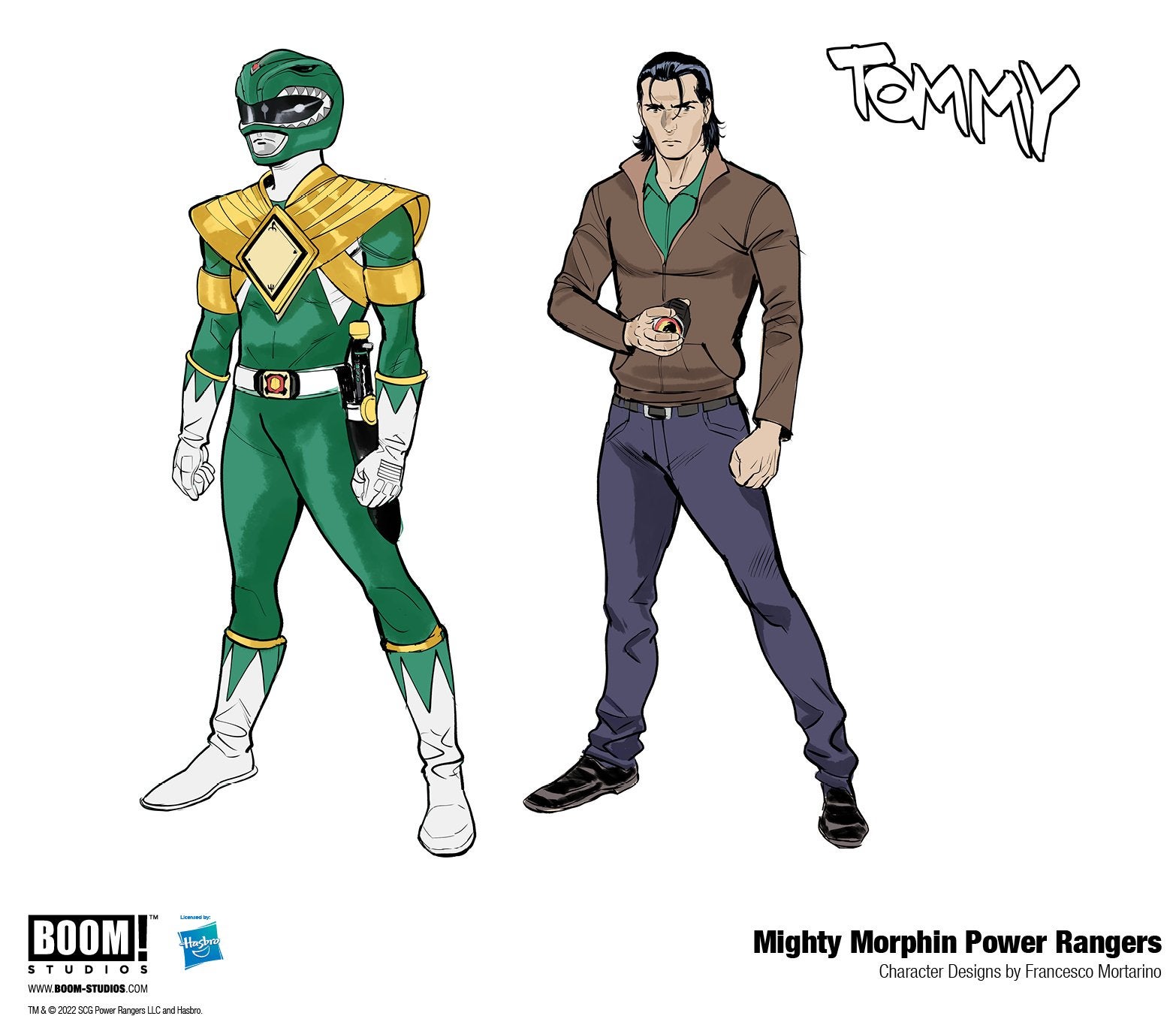 FRANCESCO MORTARINO RETURNS TO MIGHTY MORPHIN POWER RANGERS - BOOM! Studios