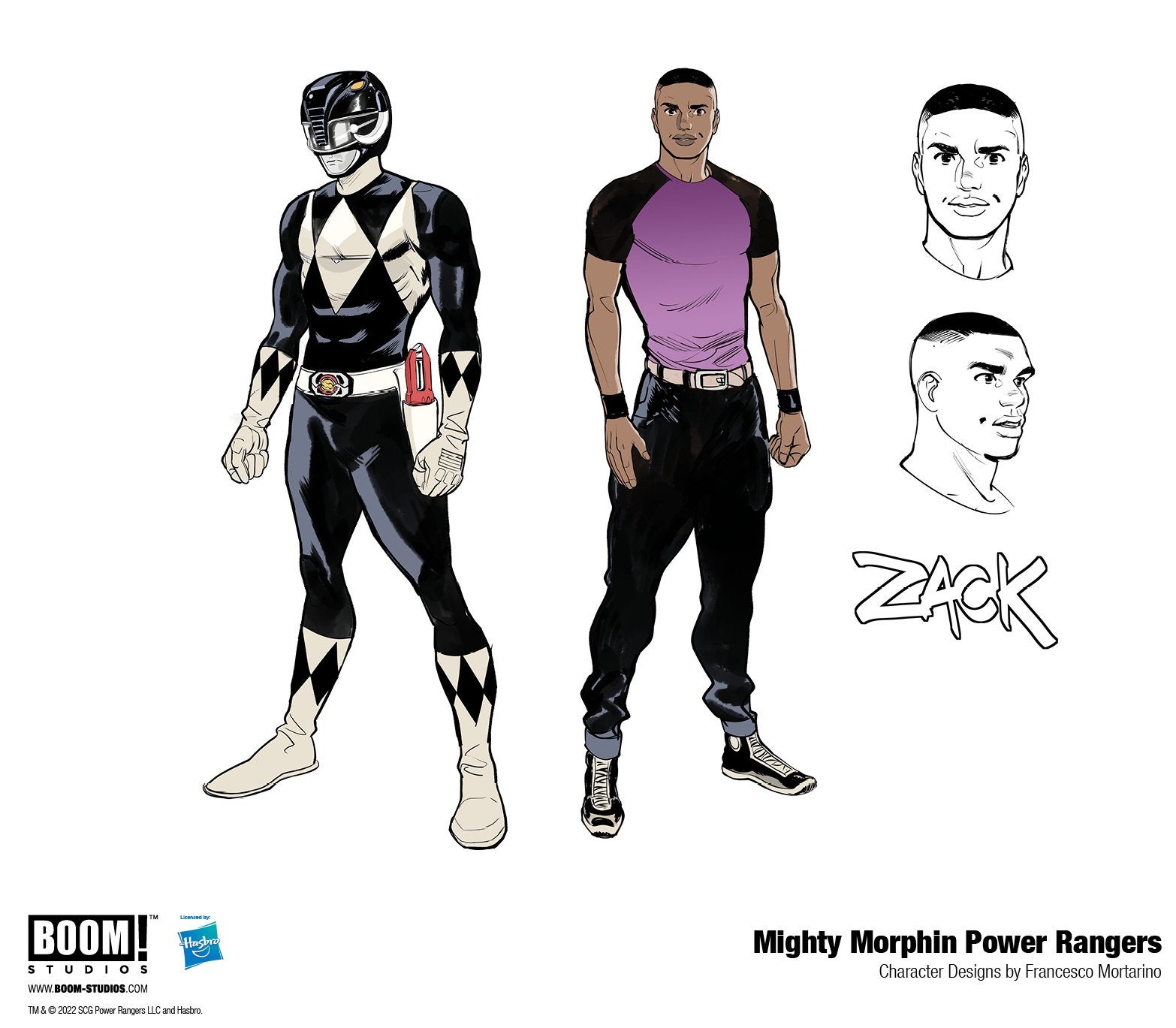 FRANCESCO MORTARINO RETURNS TO MIGHTY MORPHIN POWER RANGERS - BOOM! Studios