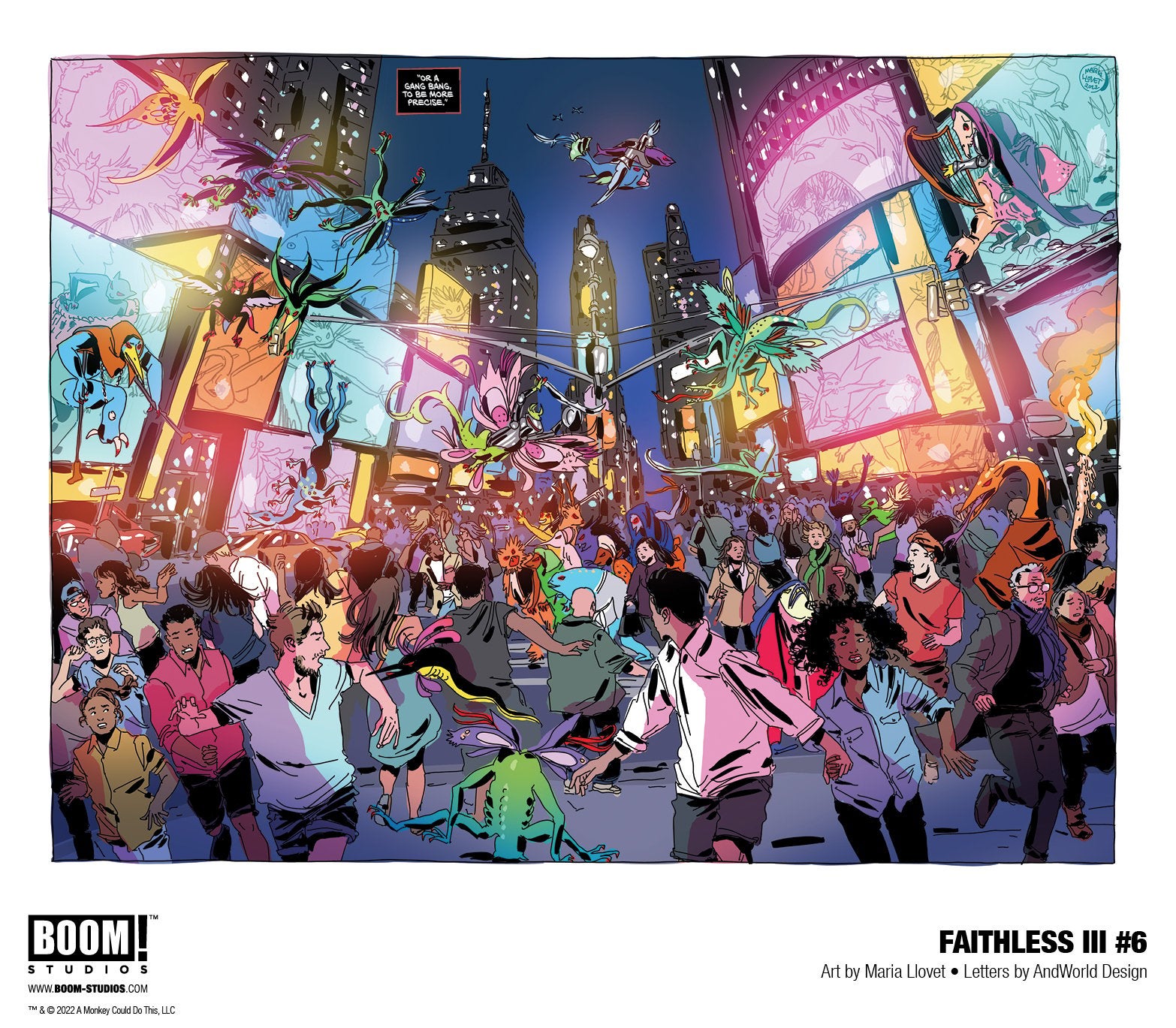 FAITHLESS III #6 First Look - BOOM! Studios