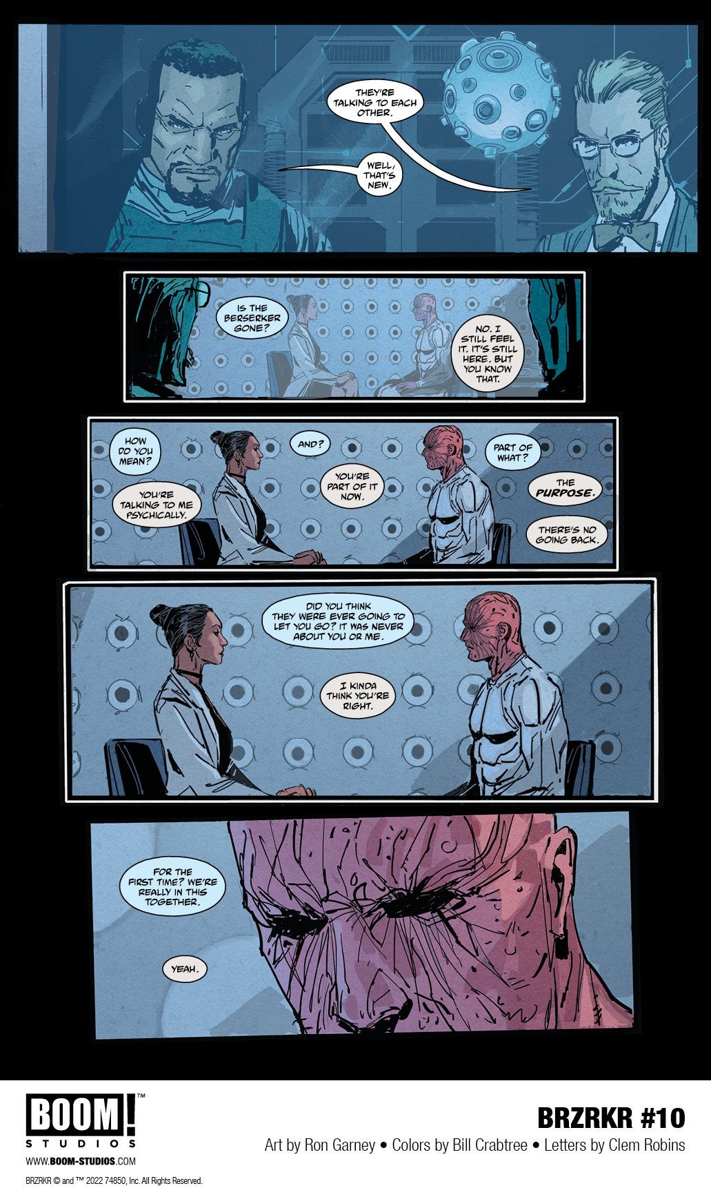 BRZRKR #10 First Look - BOOM! Studios