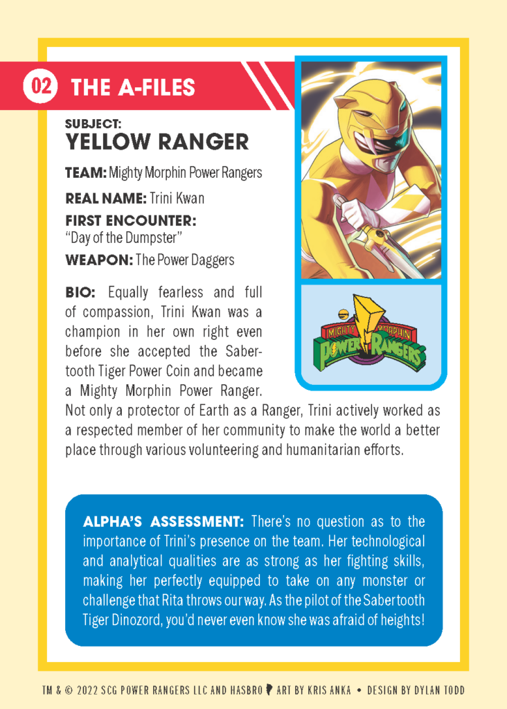 Mighty Morphin Power Rangers #100 Trading Cards – BOOM! Studios