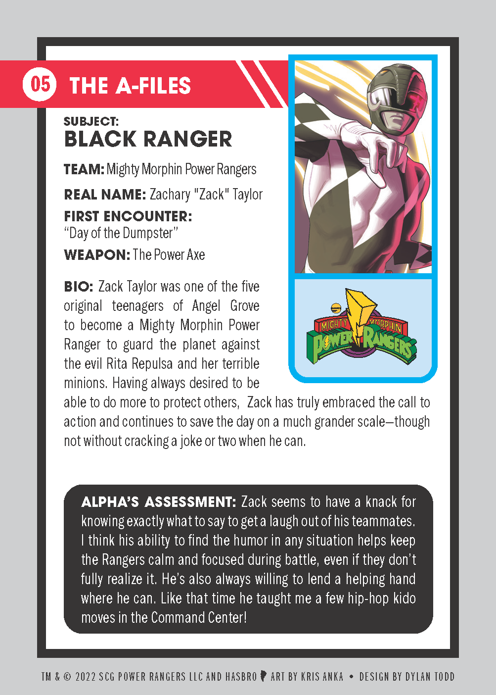 Mighty Morphin Power Rangers #100 Trading Cards - BOOM! Studios