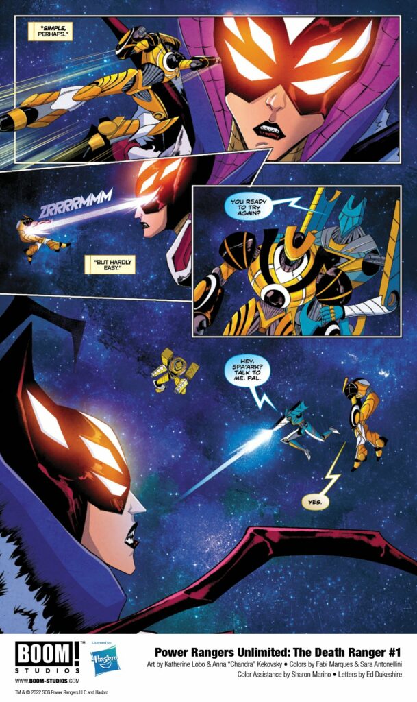 POWER RANGERS UNLIMITED: THE DEATH RANGER #1 First Look – BOOM! Studios