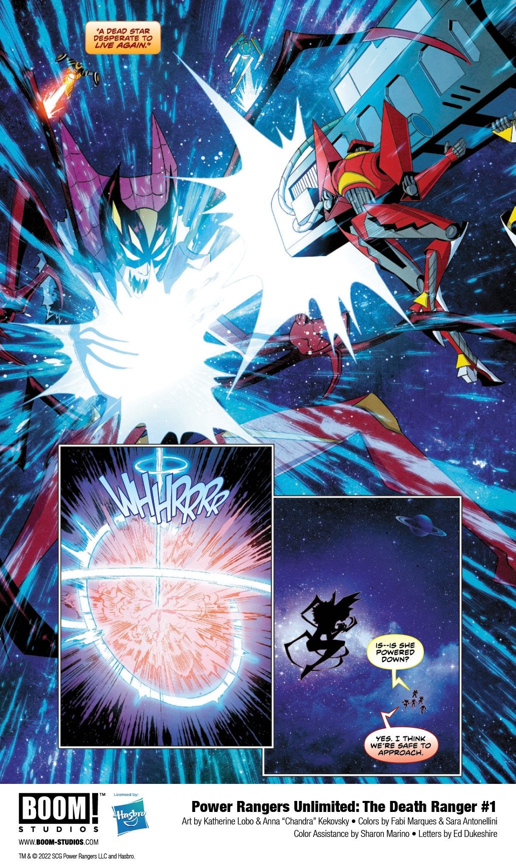 POWER RANGERS UNLIMITED: THE DEATH RANGER #1 First Look - BOOM! Studios