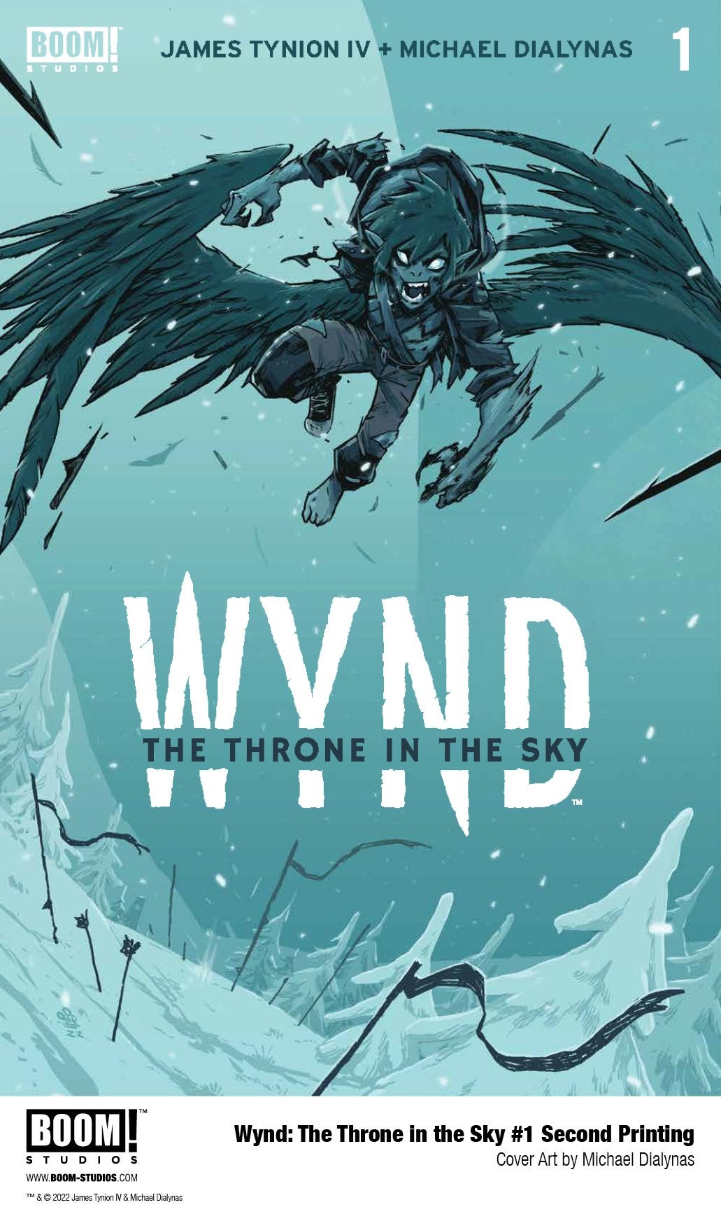 WYND: THE THRONE IN THE SKY #1 Second Printing Announcement - BOOM! Studios