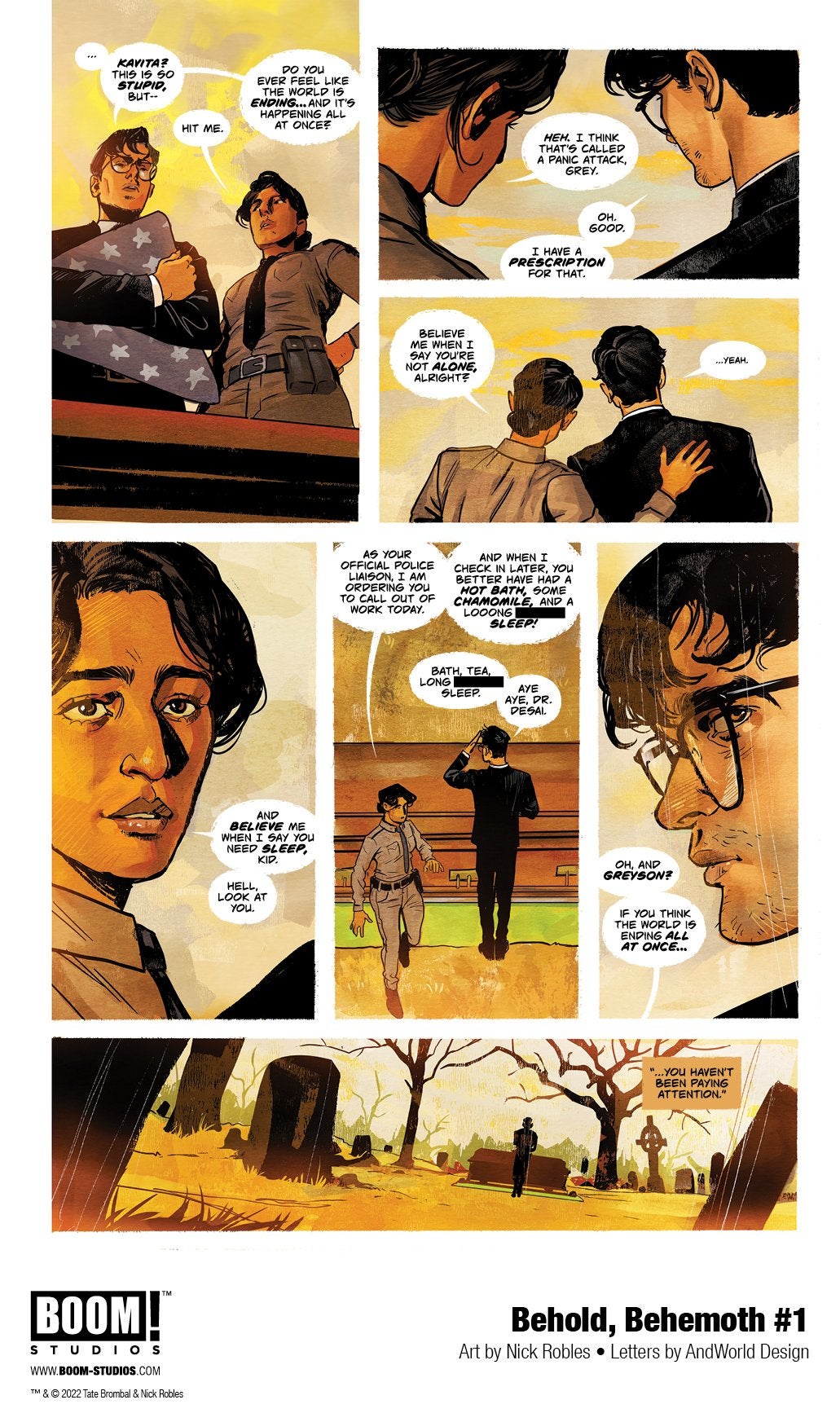 BEHOLD, BEHEMOTH #1 First Look - BOOM! Studios