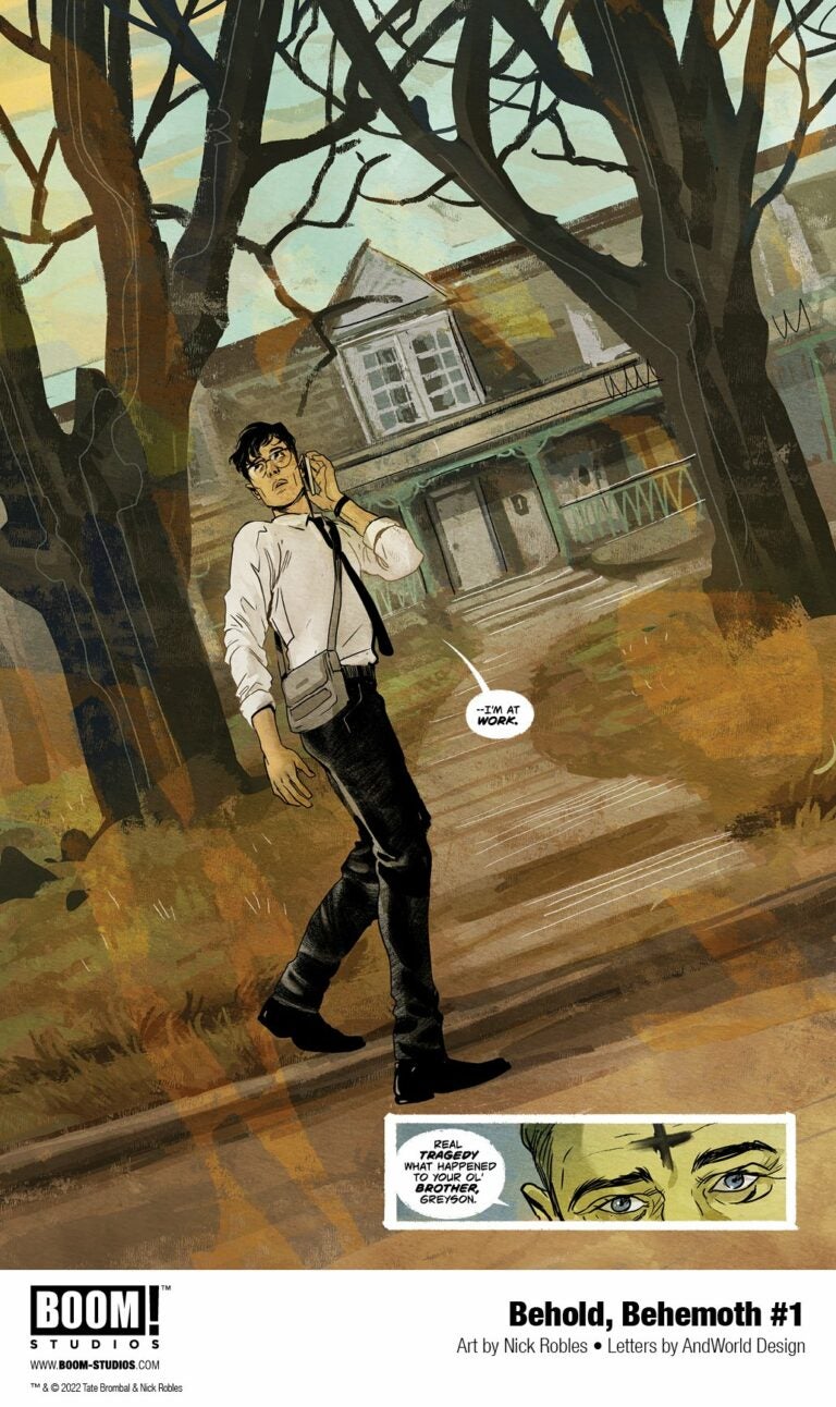 BEHOLD, BEHEMOTH #1 First Look – BOOM! Studios