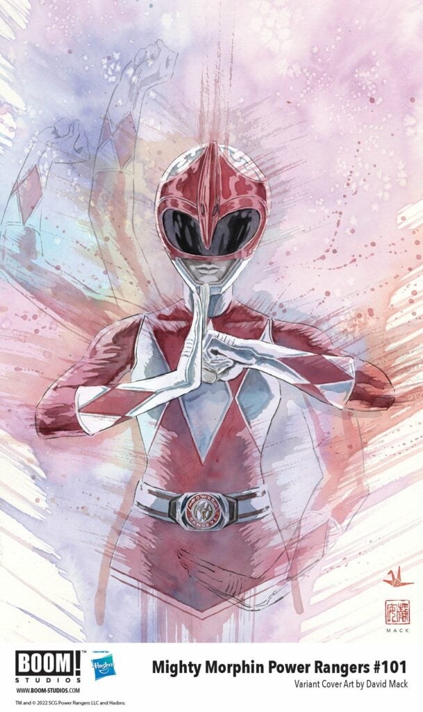 MIGHTY MORPHIN POWER RANGERS #101 First Look – BOOM! Studios