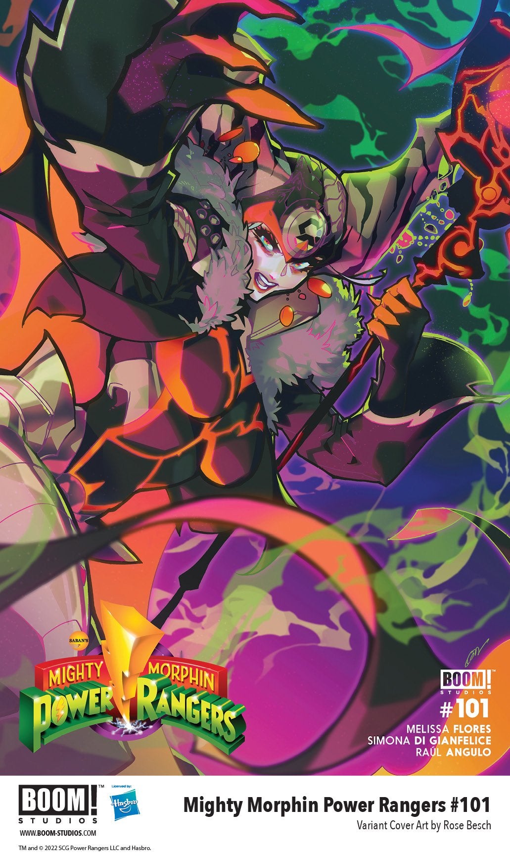 MIGHTY MORPHIN POWER RANGERS #101 First Look - BOOM! Studios MIGHTY MORPHIN POWER RANGERS #101 First Look - BOOM! Studios