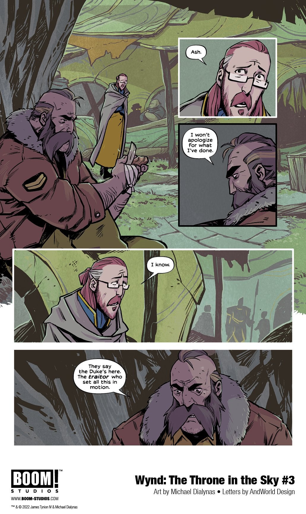 WYND: THE THRONE IN THE SKY #3 First Look - BOOM! Studios