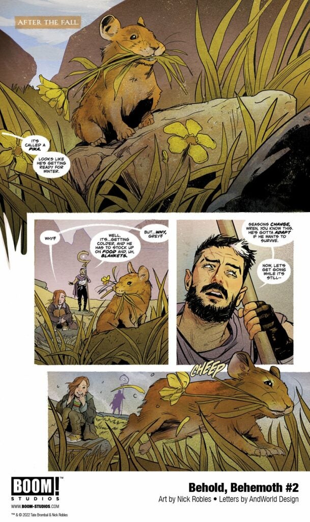 BEHOLD, BEHEMOTH #2 First Look – BOOM! Studios