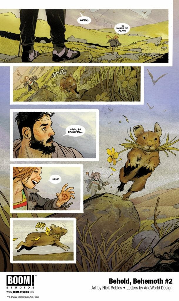 BEHOLD, BEHEMOTH #2 First Look – BOOM! Studios