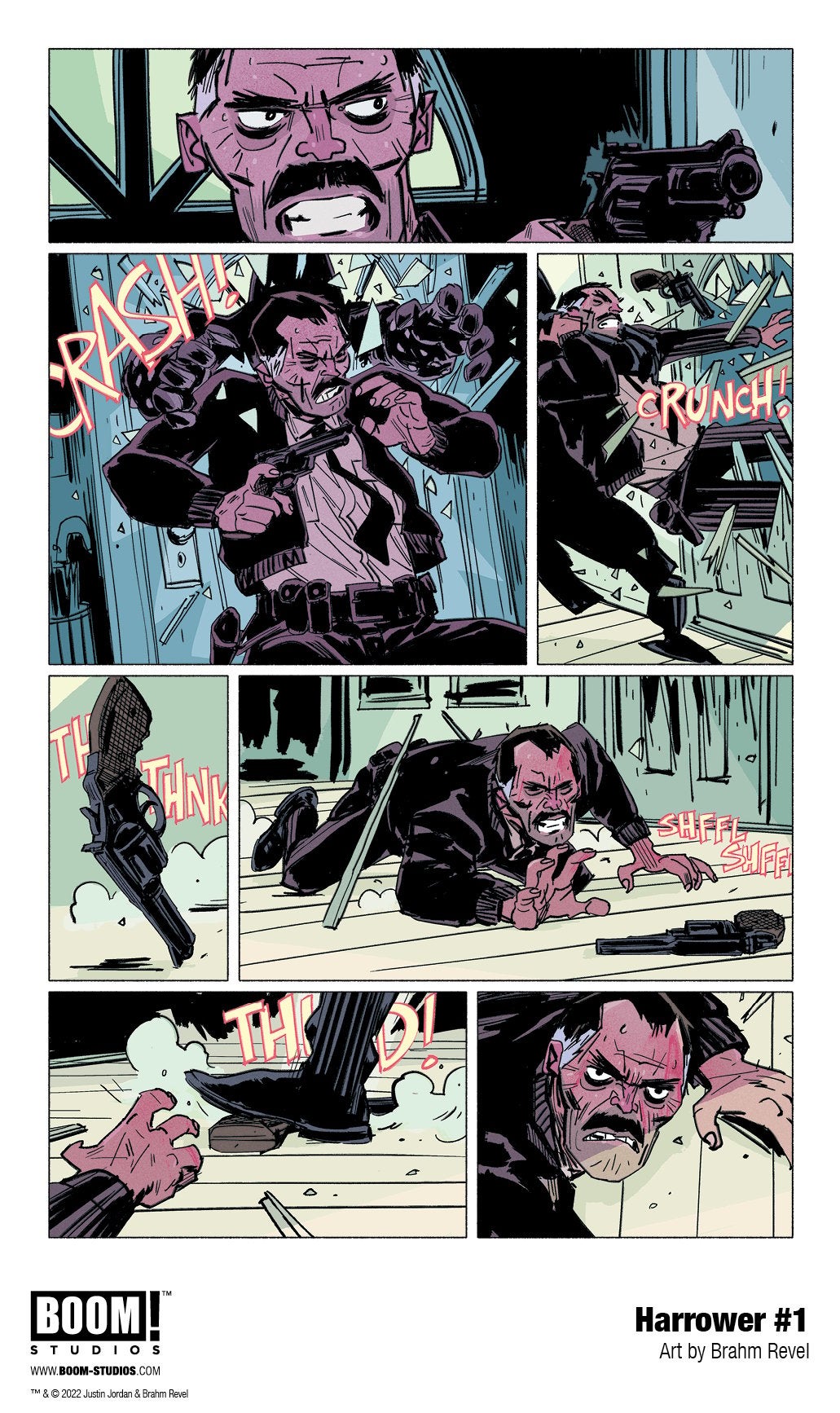 HARROWER Series Announcement - BOOM! Studios