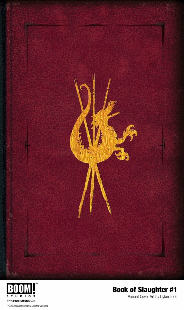 BOOK OF SLAUGHTER #1 Cover Reveal – BOOM! Studios