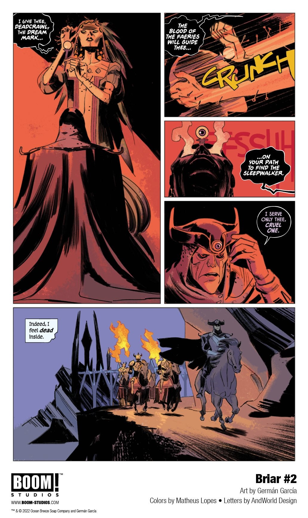 BRIAR #2 First Look - BOOM! Studios