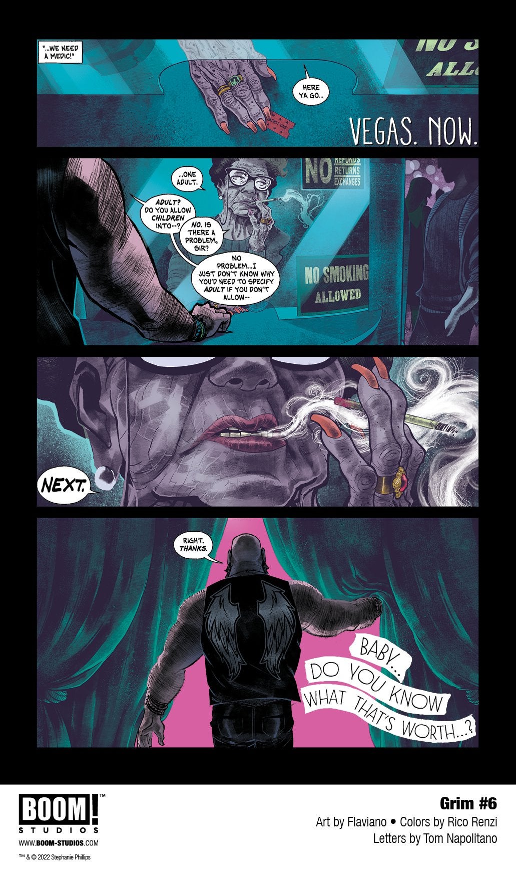 GRIM #6 First Look - BOOM! Studios GRIM #6 First Look - BOOM! Studios