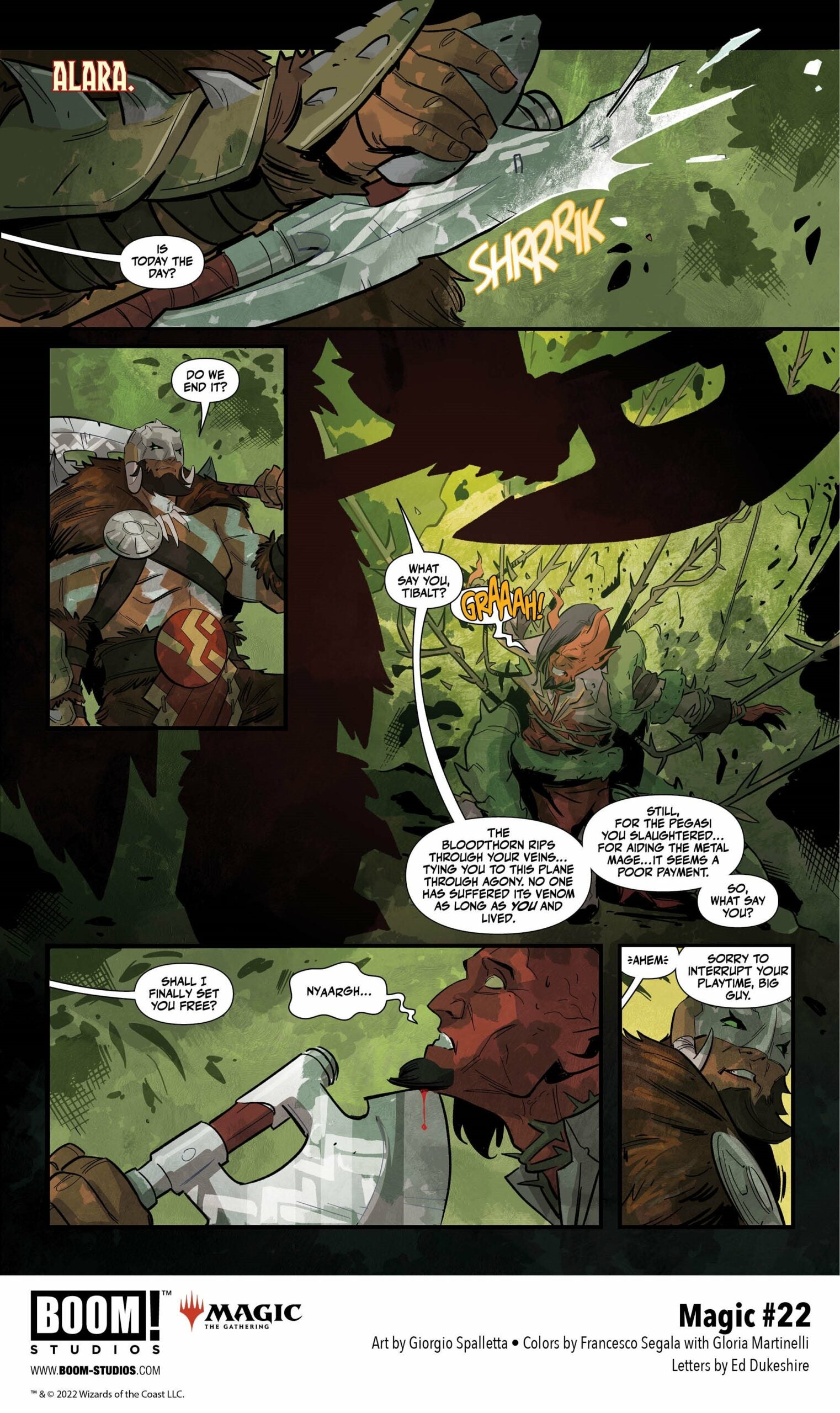 MAGIC #22 First Look - BOOM! Studios