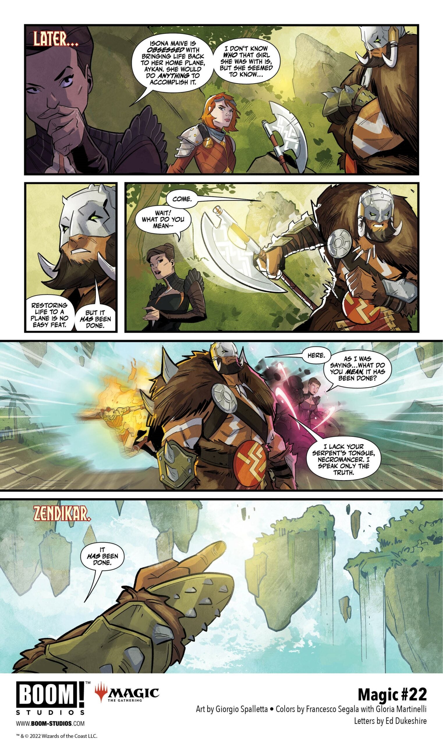 MAGIC #22 First Look - BOOM! Studios
