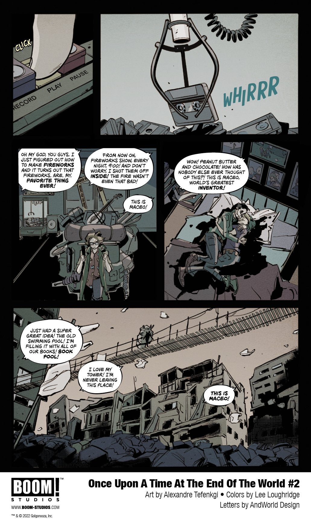 ONCE UPON A TIME AT THE END OF THE WORLD #2 First Look - BOOM! Studios