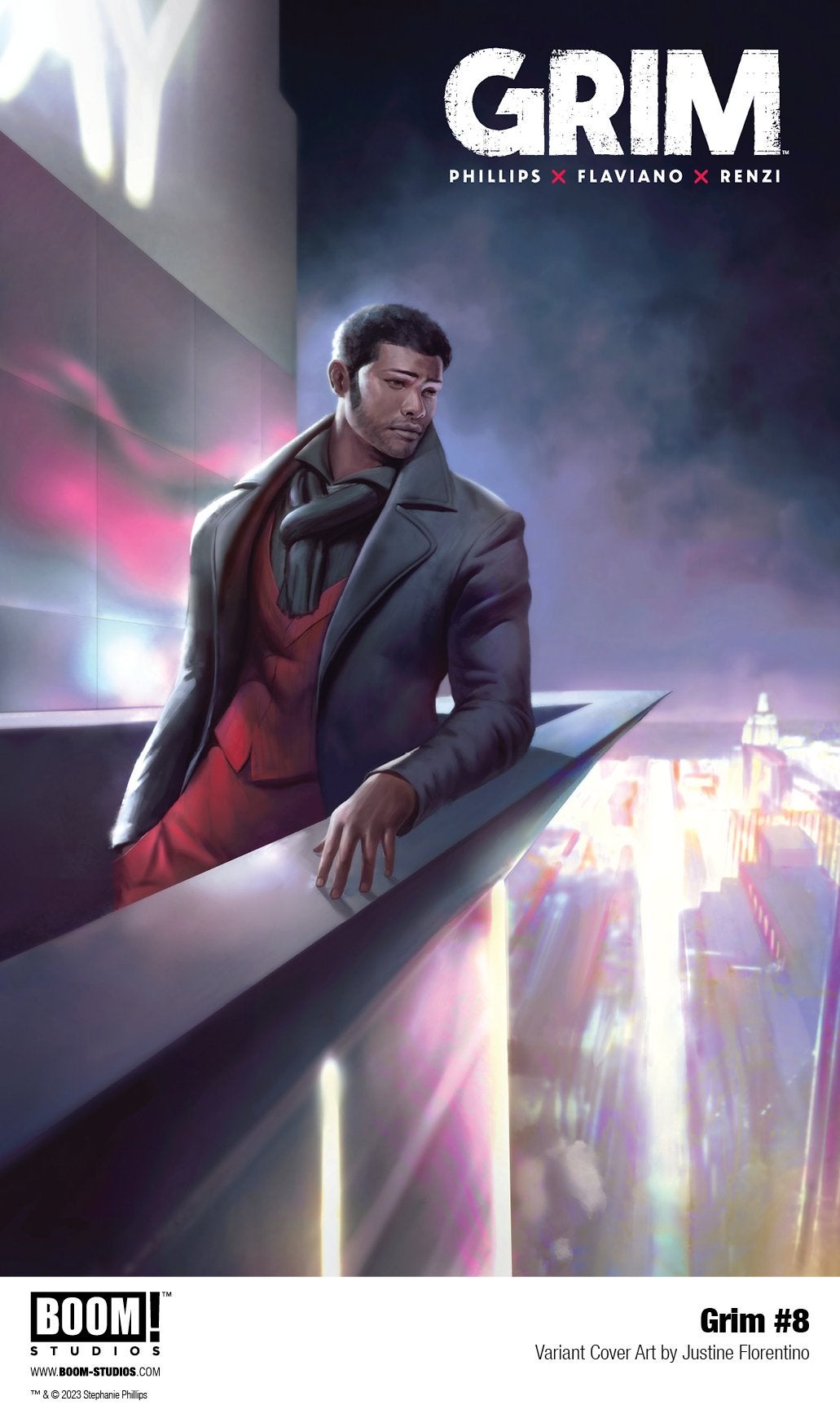 GRIM #8 First Look - BOOM! Studios