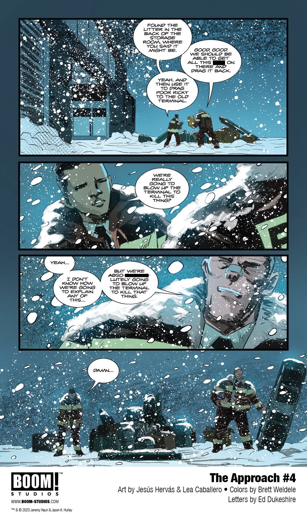 THE APPROACH #4 First Look - BOOM! Studios