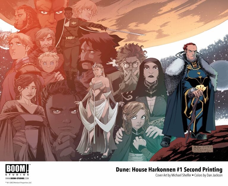 DUNE: HOUSE HARKONNEN #1 Second Printing Announcement – BOOM! Studios