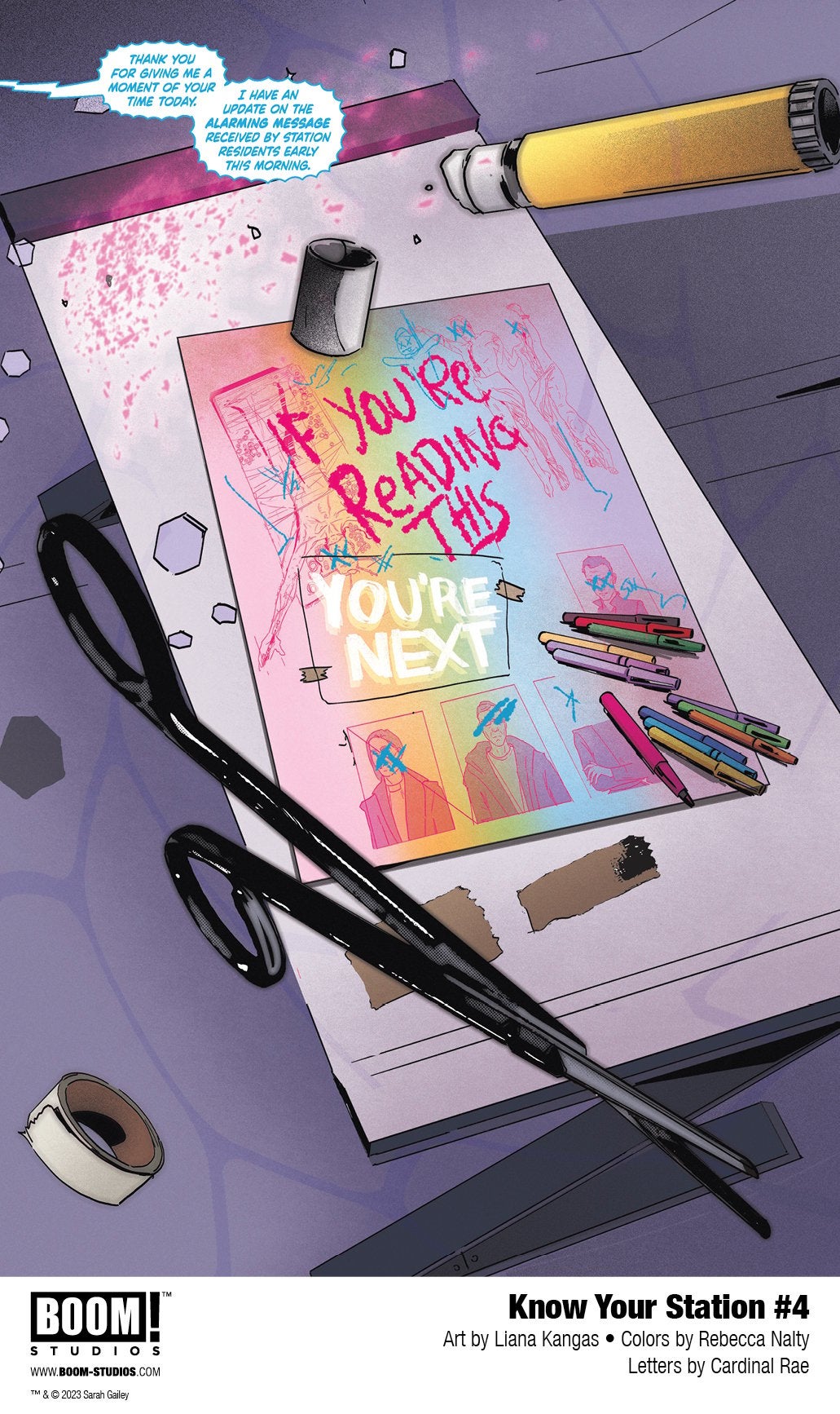 KNOW YOUR STATION #4 First Look - BOOM! Studios