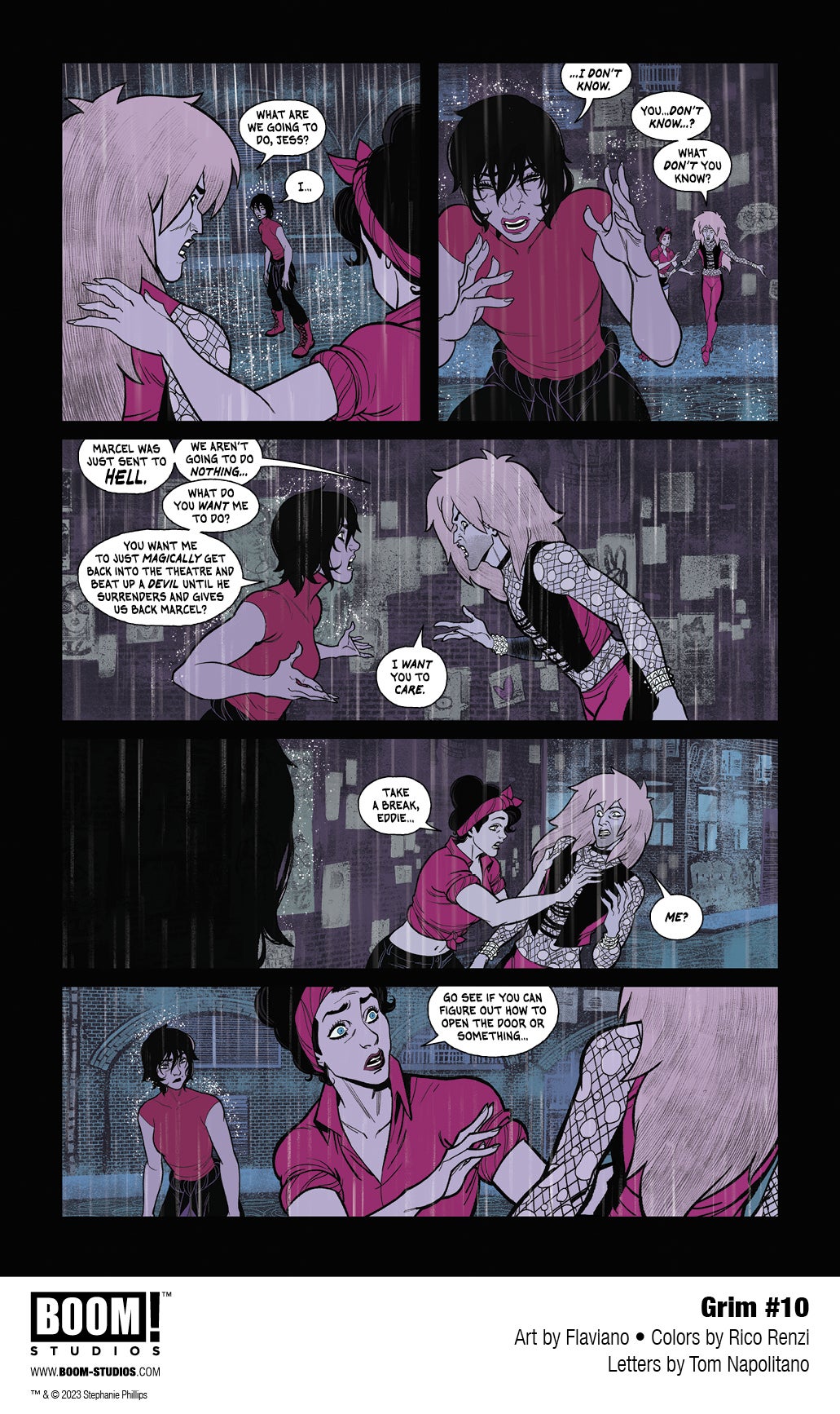 GRIM #10 First Look - BOOM! Studios