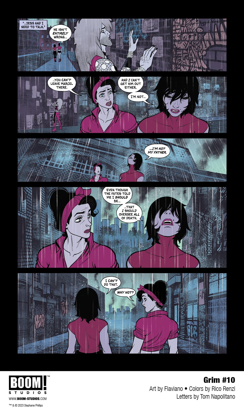 GRIM #10 First Look - BOOM! Studios