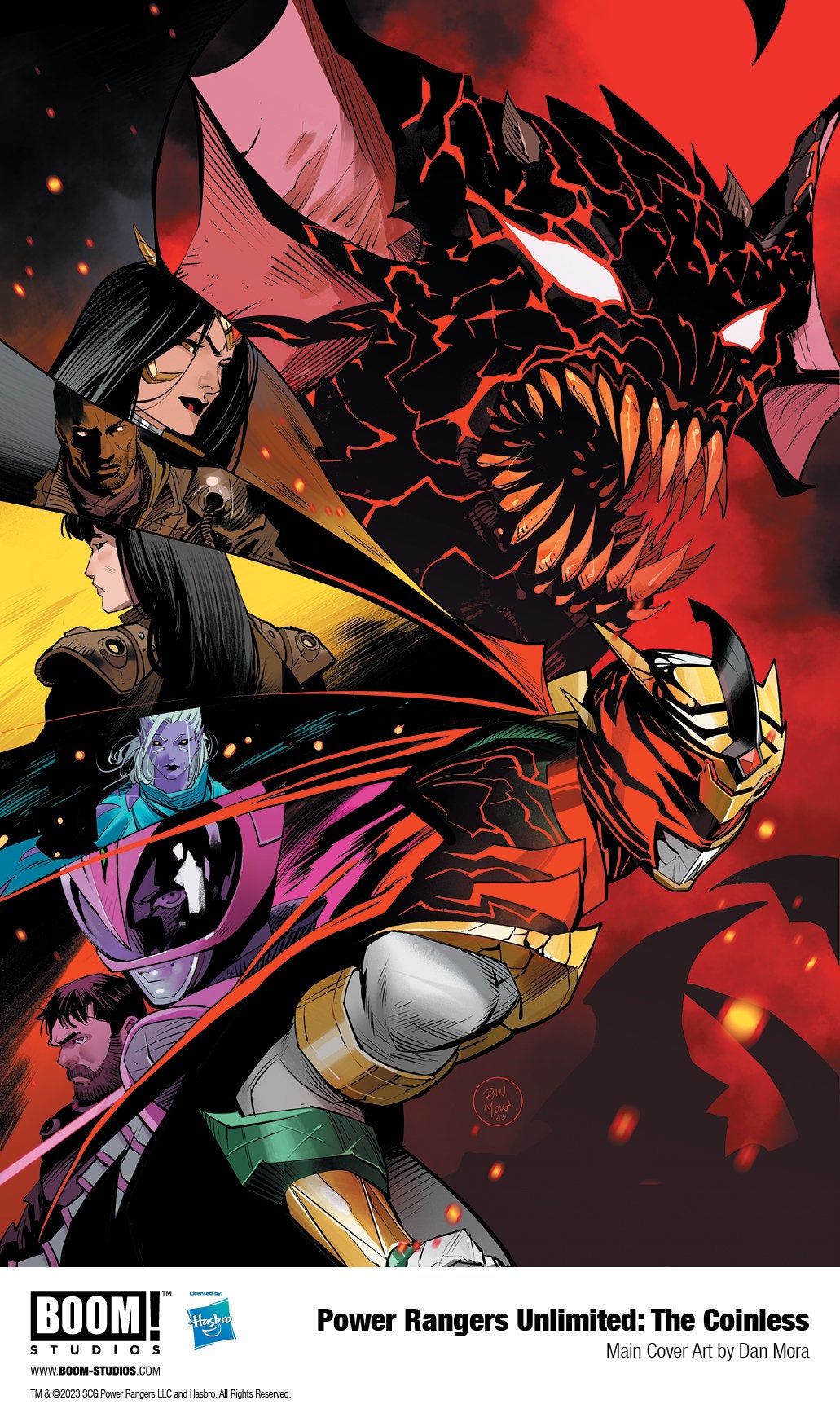 POWER RANGERS UNLIMITED: THE COINLESS Announcement - BOOM! Studios