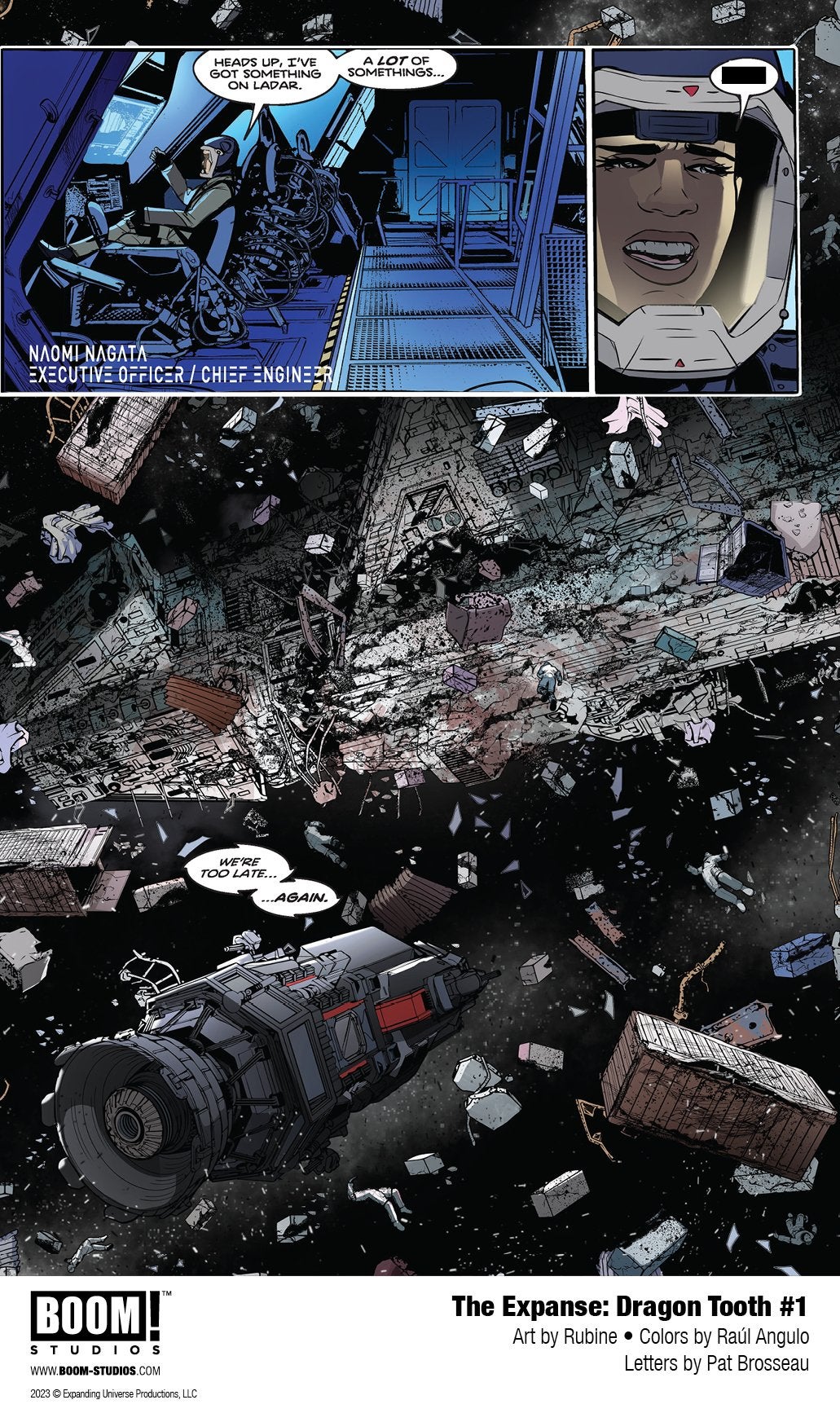 THE EXPANSE: DRAGON TOOTH #1 First Look - BOOM! Studios