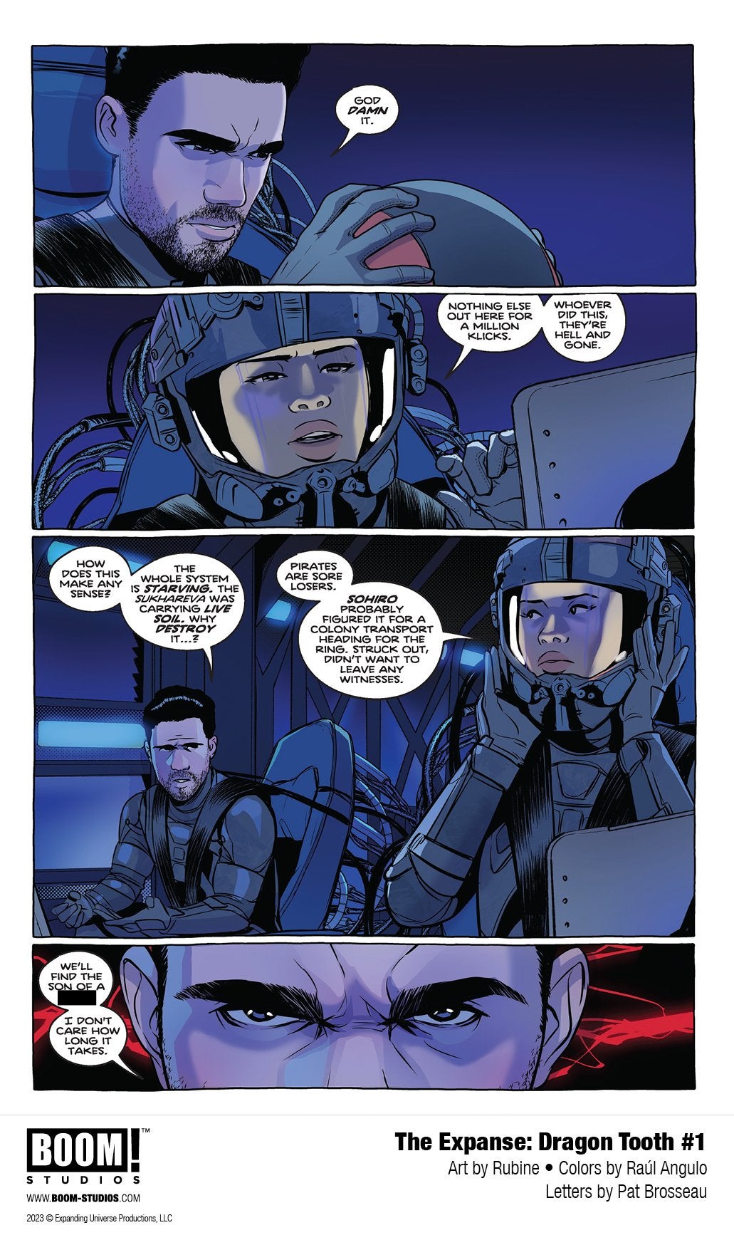THE EXPANSE: DRAGON TOOTH #1 First Look - BOOM! Studios