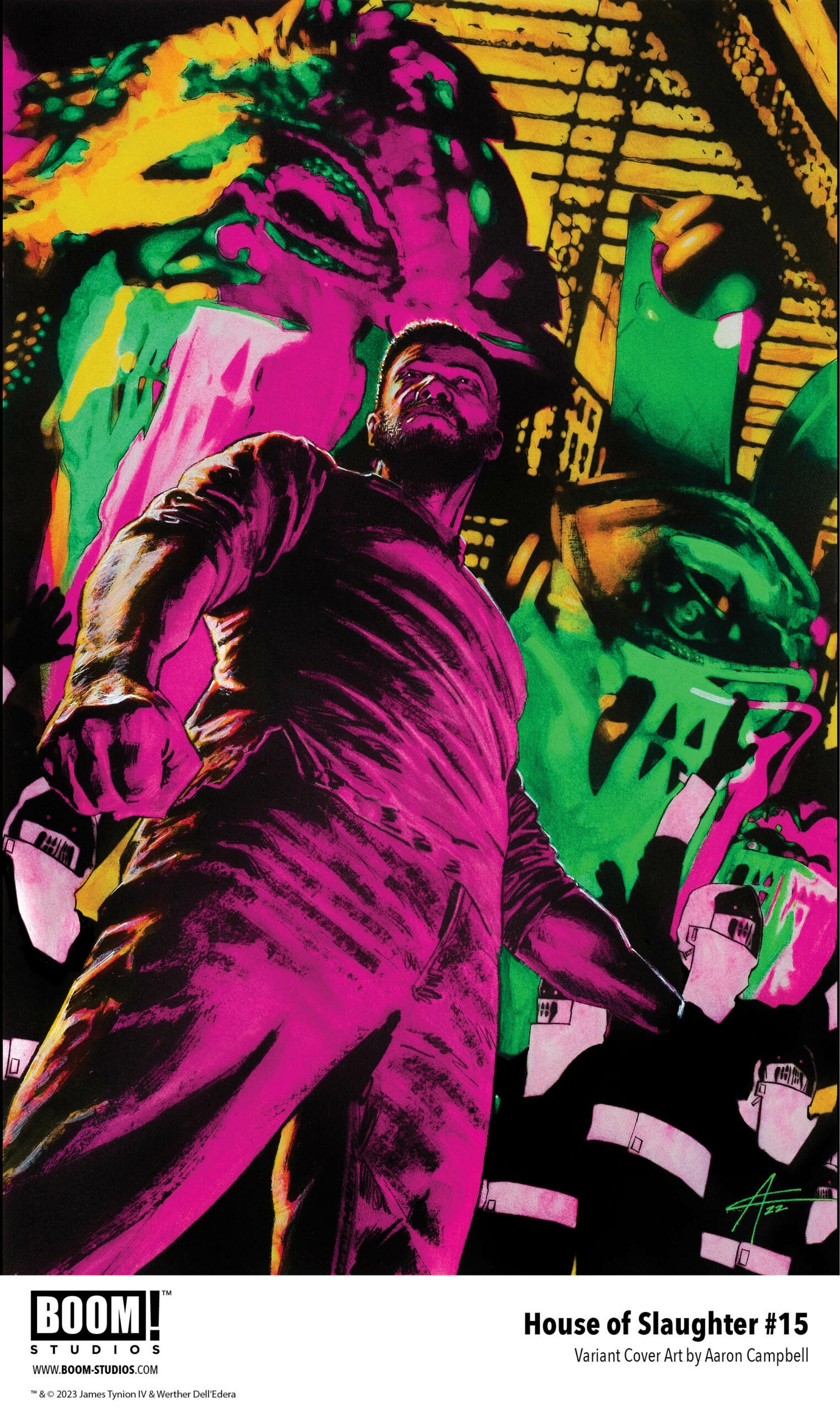 HOUSE OF SLAUGHTER #15 FOC Cover Reveal - BOOM! Studios