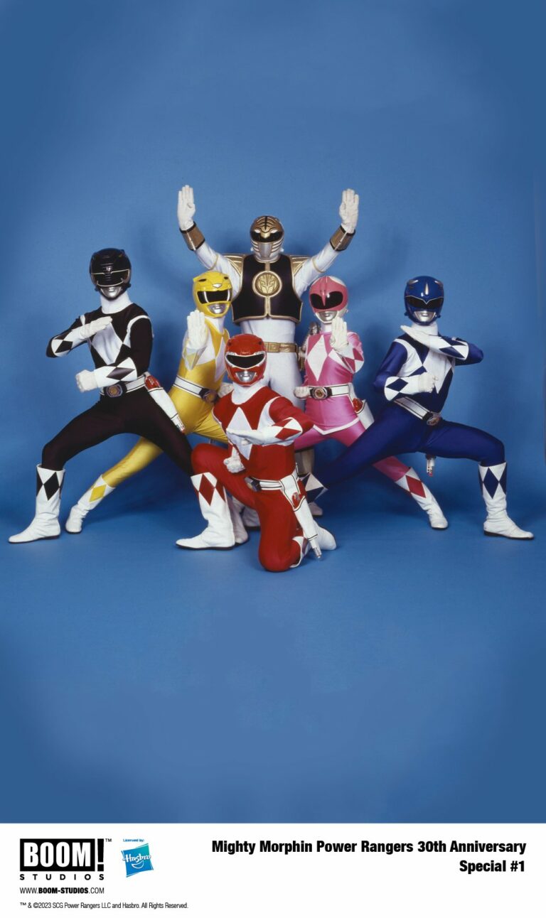 MIGHTY MORPHIN POWER RANGERS 30TH ANNIVERSARY SPECIAL #1 Announcement ...