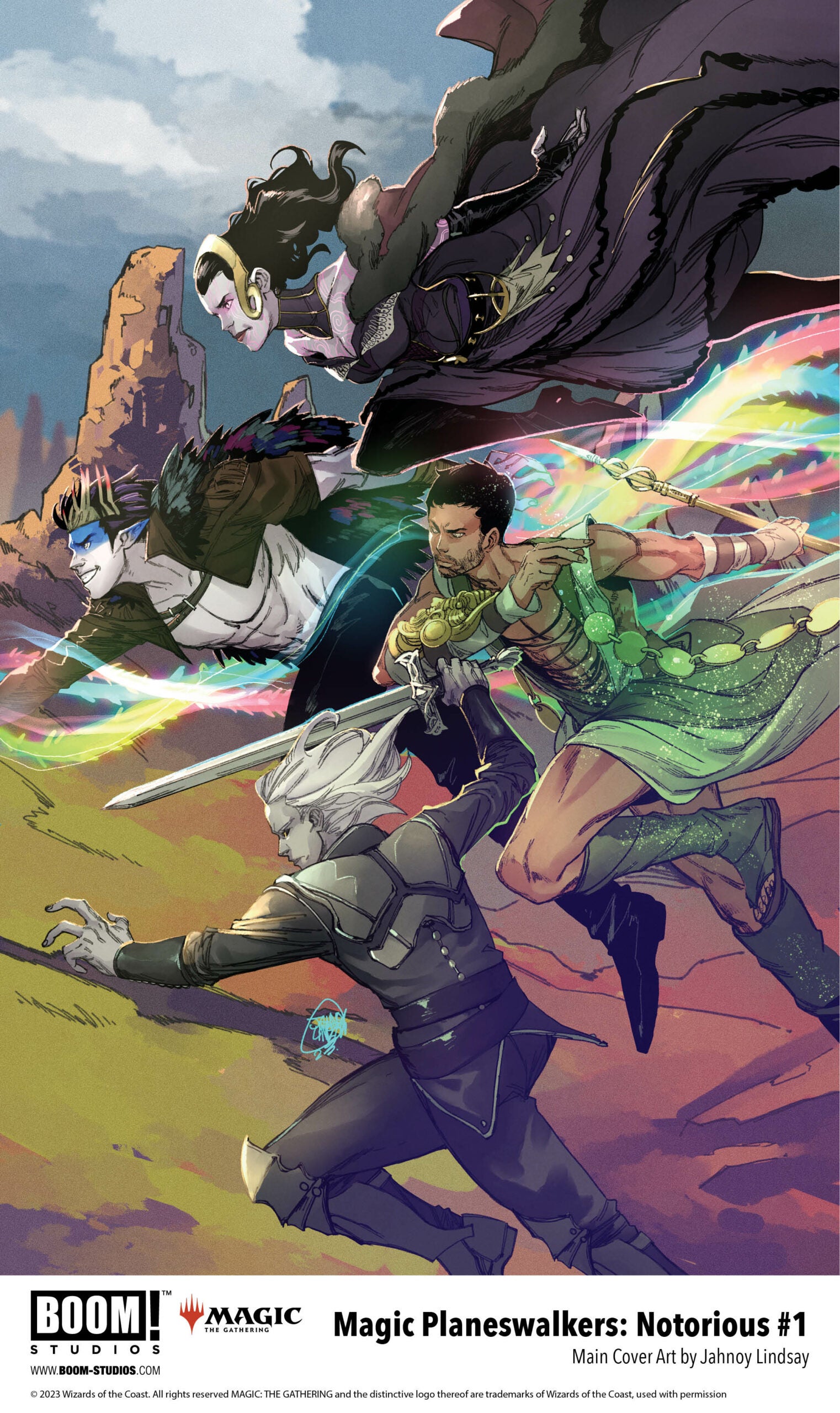 MAGIC PLANESWALKERS: NOTORIOUS #1 Announcement - BOOM! Studios