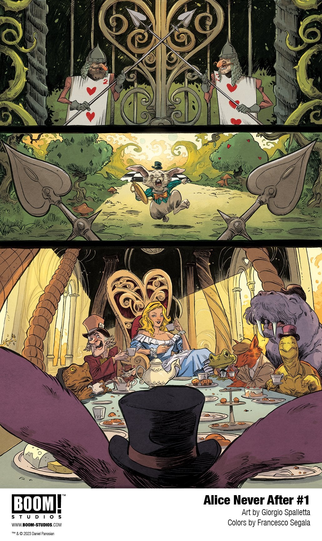 ALICE NEVER AFTER #1 First Look - BOOM! Studios