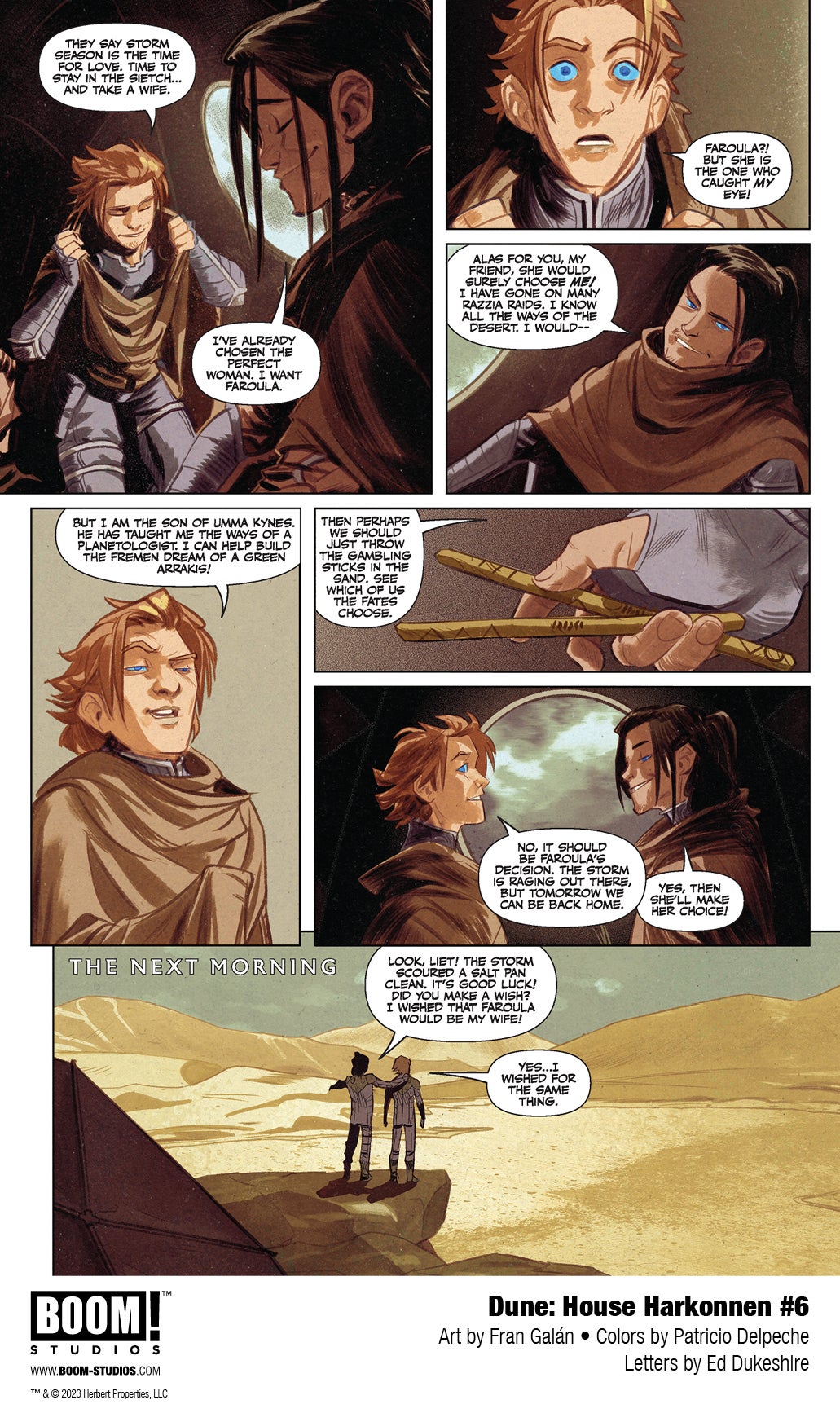 DUNE: HOUSE HARKONNEN #6 First Look - BOOM! Studios