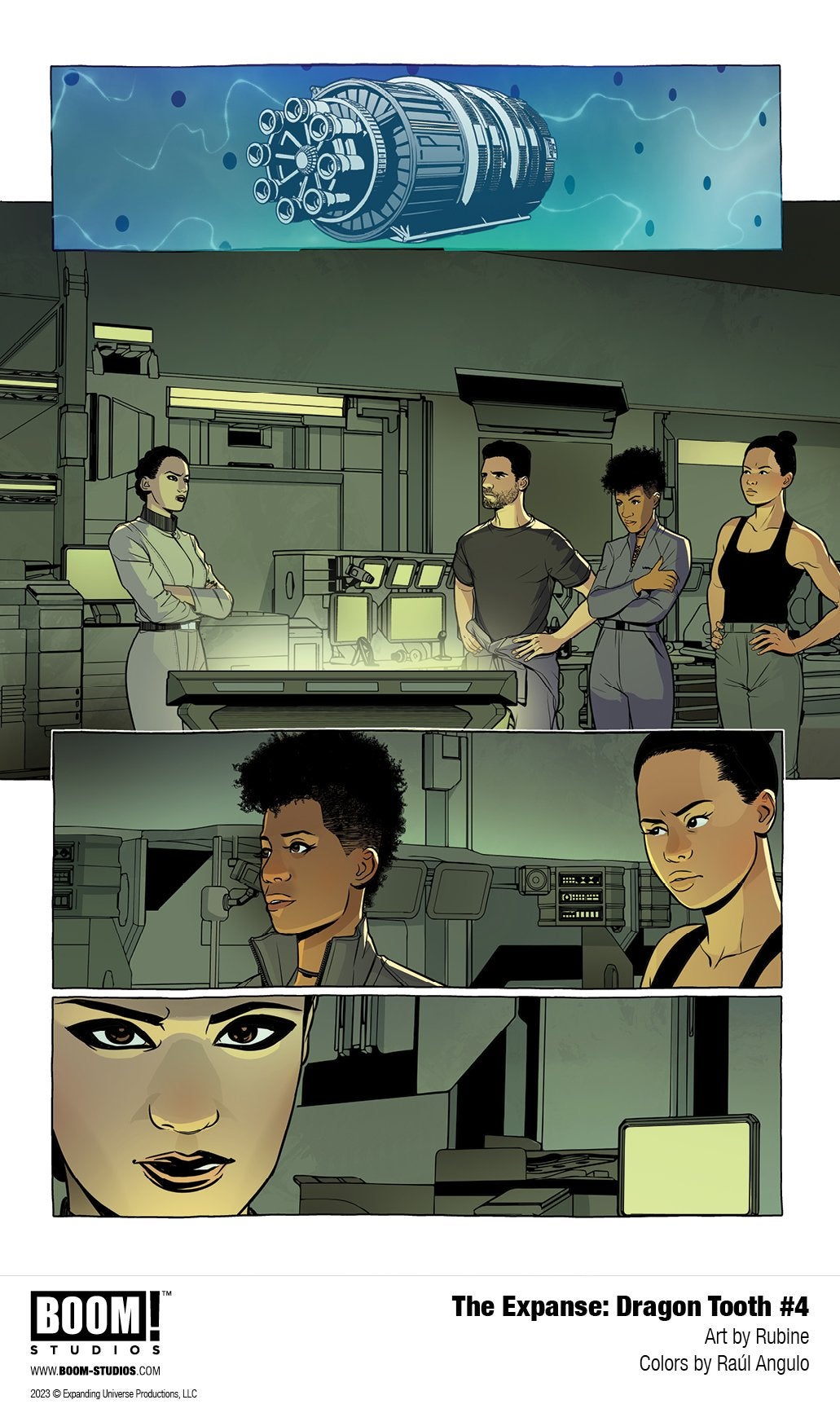 THE EXPANSE: DRAGON TOOTH #4 First Look - BOOM! Studios