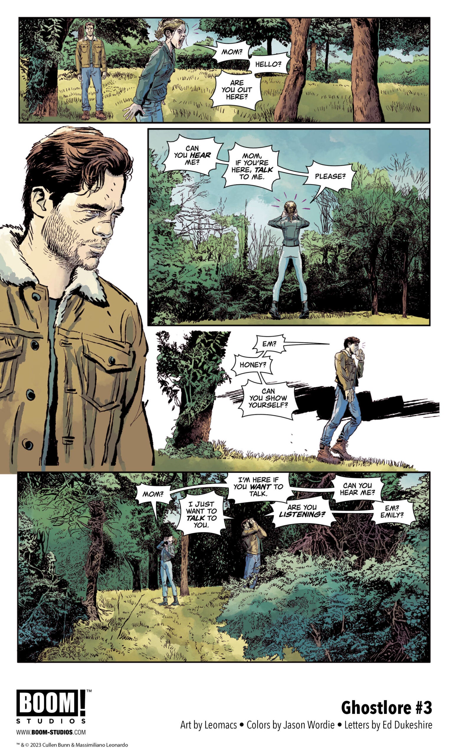 GHOSTLORE #3 First Look - BOOM! Studios