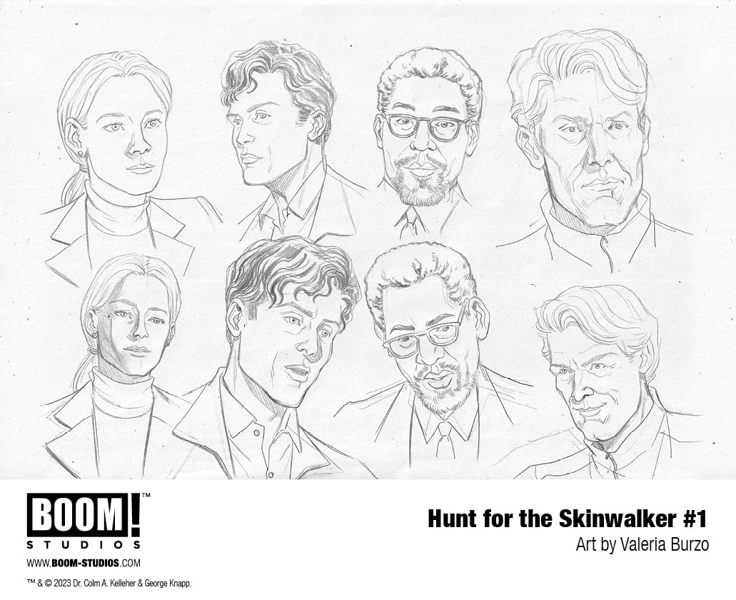 HUNT FOR THE SKINWALKER Announcement - BOOM! Studios