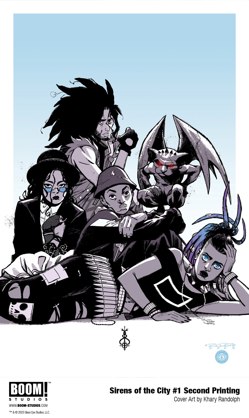 SIRENS OF THE CITY #1 SECOND PRINTING - BOOM! Studios