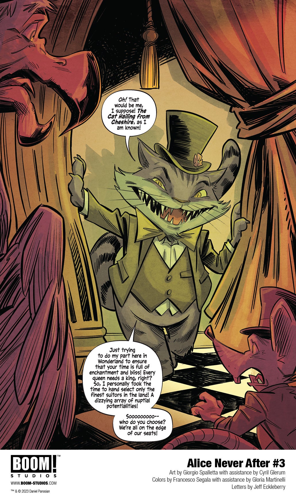 ALICE NEVER AFTER #3 First Look - BOOM! Studios