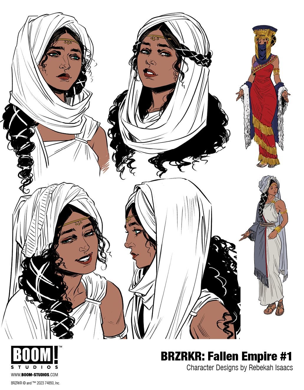 BRZRKR: FALLEN EMPIRE #1 Announcement - BOOM! Studios