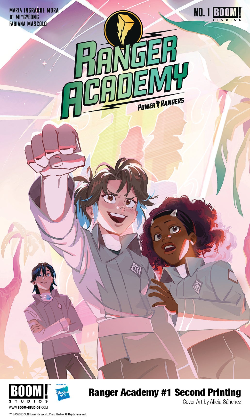 RANGER ACADEMY #1 Second Printing Announcement - BOOM! Studios